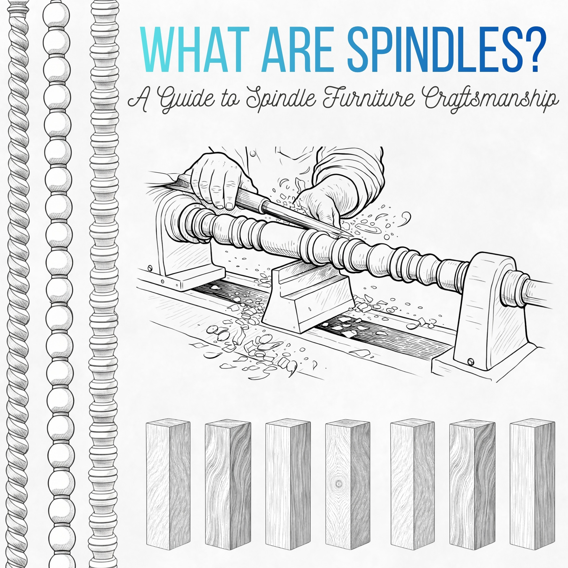 What Are Spindles? A Guide to Spindle Furniture Craftsmanship - Cottage ...
