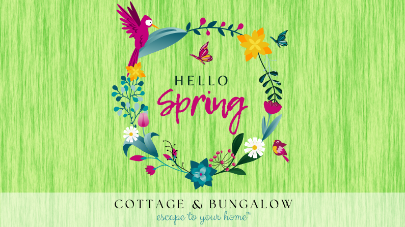 Spring Decor For Your Coastal Home - Cottage & Bungalow