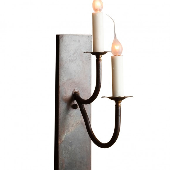 Shop Rustic Stacked Double Sconce For Your Coastal Home | Coastal ...