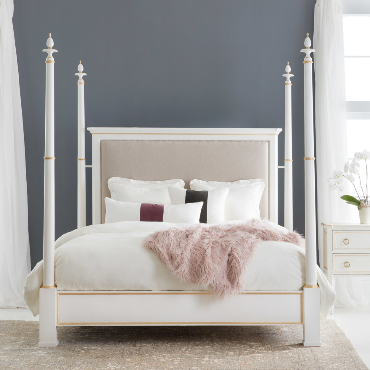 Princess Swag Canopy Bed for Sale - Cottage & Bungalow