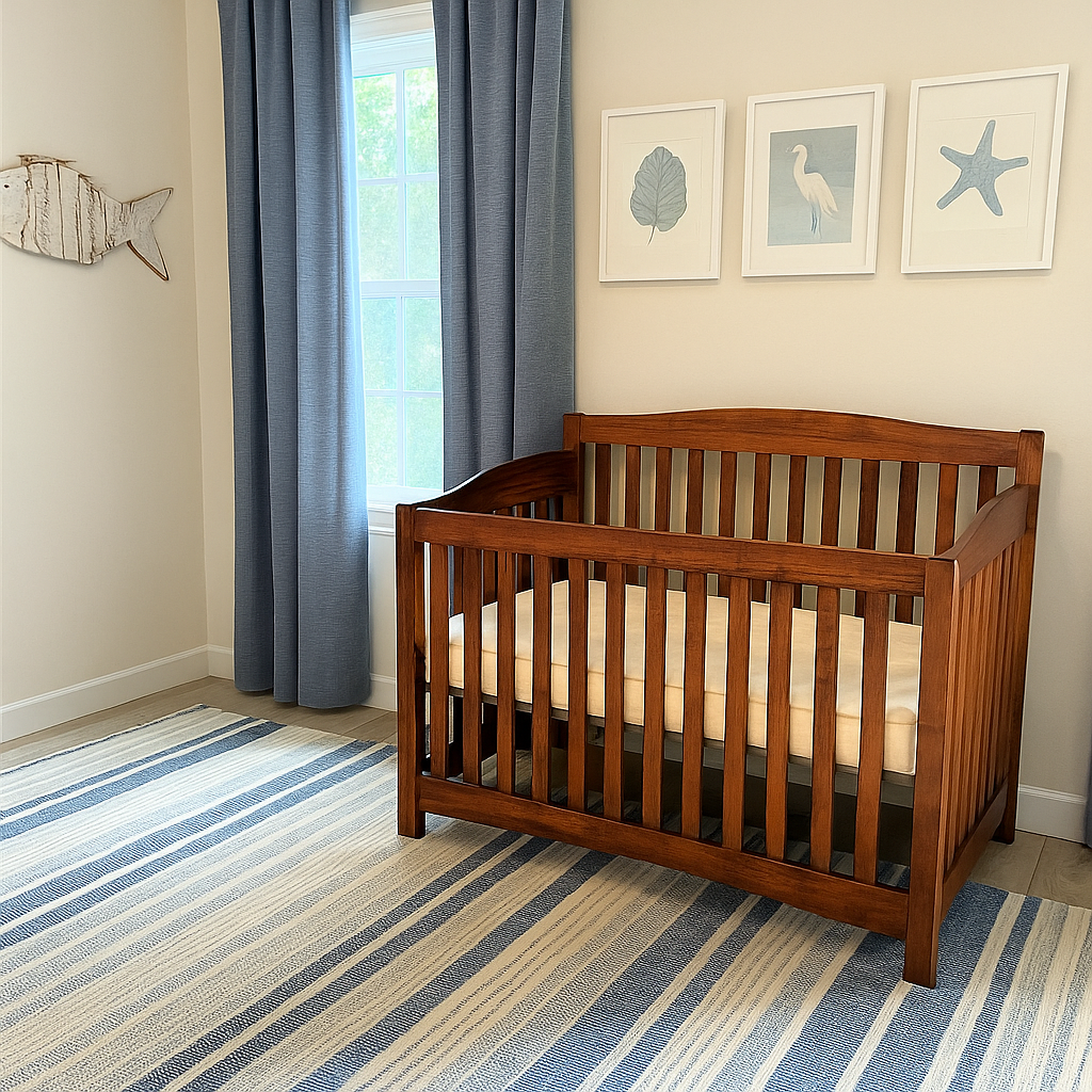 Elsie Sleigh Convertible Crib