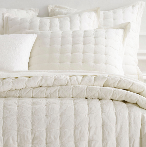 Shop Lush Linen Puff Shams For Your Coastal Home | Coastal & Nautical ...