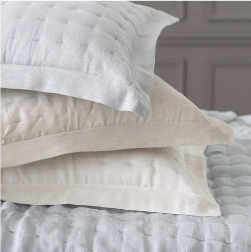 Shop Brussels Natural Quilted Sham For Your Coastal Home | Coastal ...