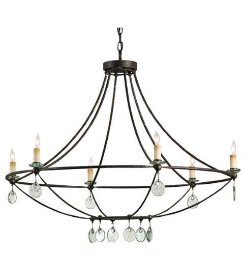 Shop Spring Island Basket Chandelier For Your Coastal Home | Coastal ...