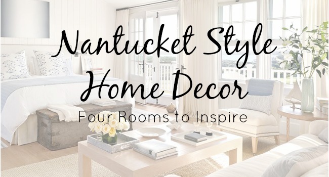 Nantucket Inspired Living Rooms | Bryont Blog