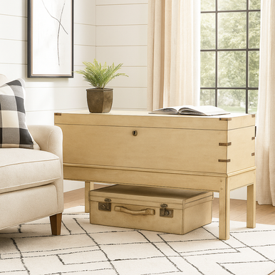 Shop Telluride Linen Chest For Your Coastal Home | Coastal & Nautical ...