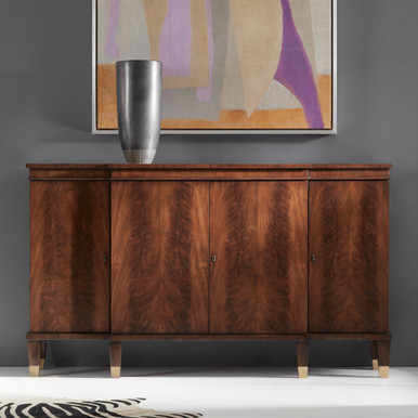Buy Walnut Breakfront Cabinet For Your Beach House | Coastal & Nautical ...