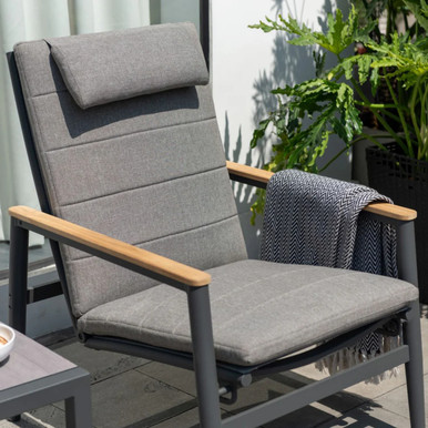 Buy the Topaz Dark Lounge Chair For Your Beach House | Coastal ...