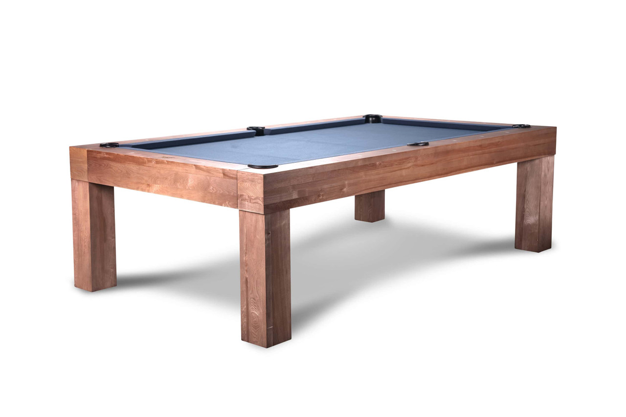 Alta Pool Table with Dining Option in Honey Ash Finish | American ...