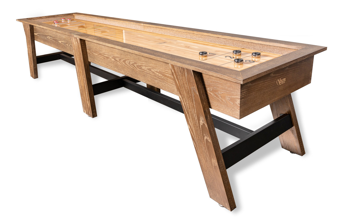 Hunter 12' Shuffleboard Table by Nixon Billiards | Sawyer Twain
