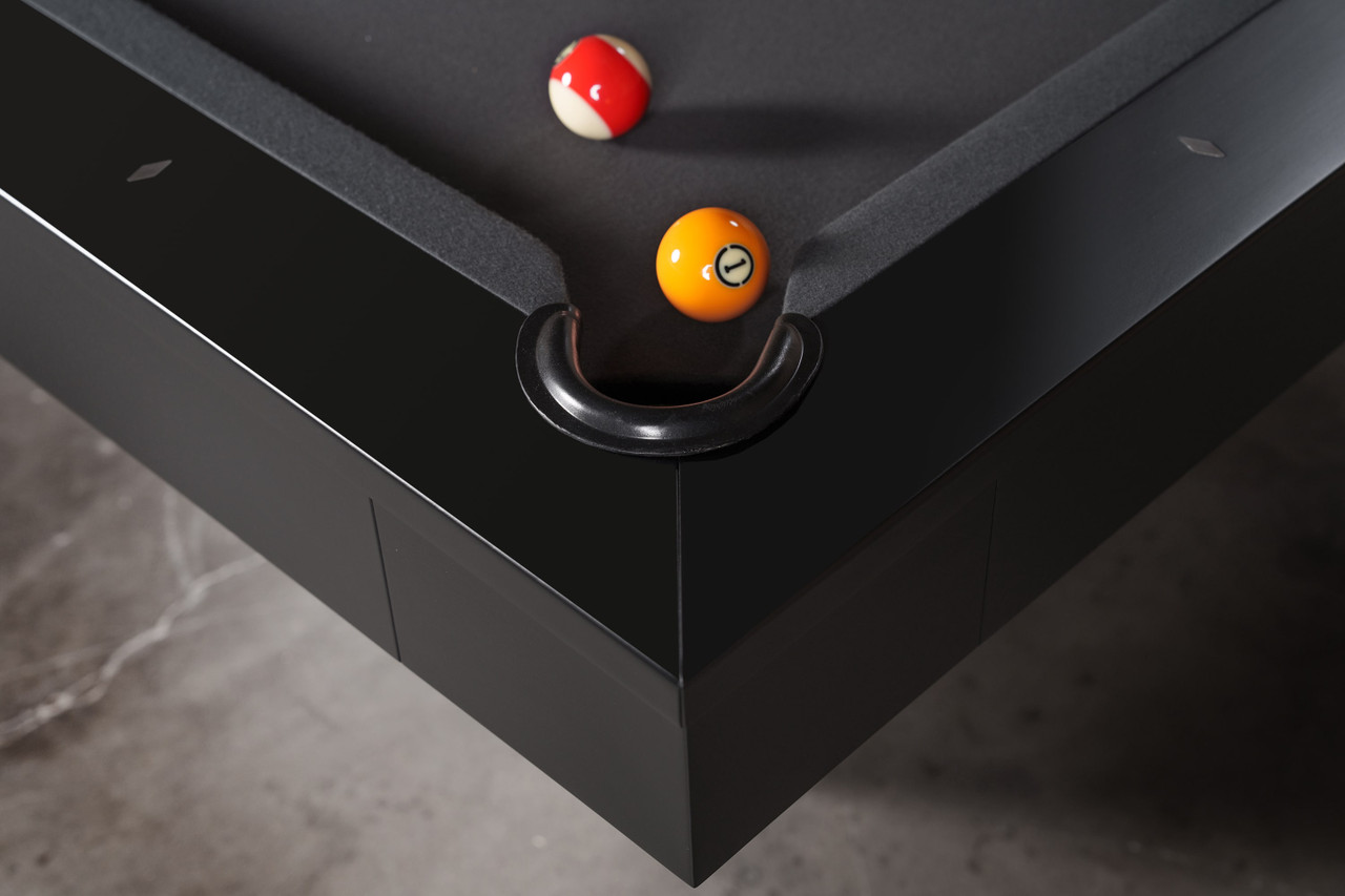 Doc & Holliday TRON Pool Table in Steel Grey - Sawyer Twain