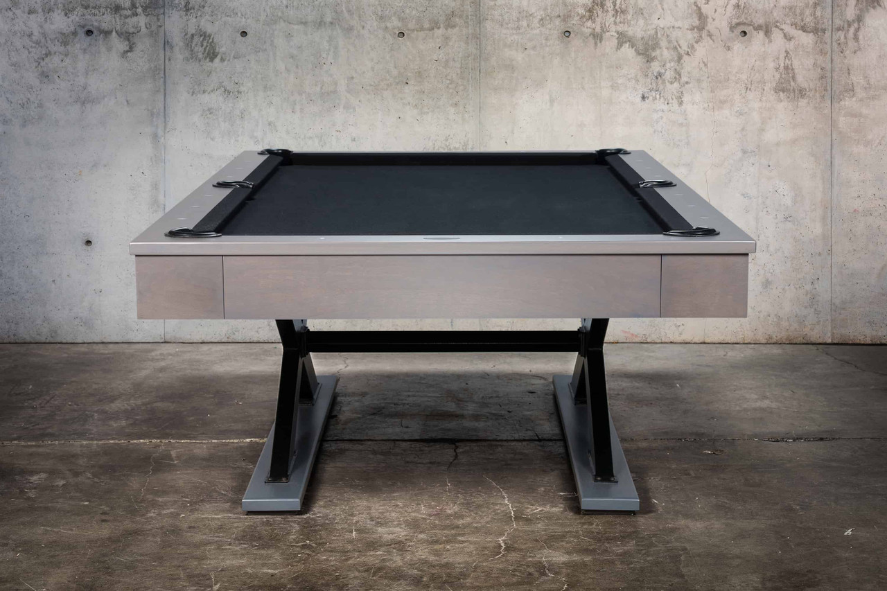 The Metalsmith – Industrial Modern Pool Table | Exclusive at Sawyer Twain