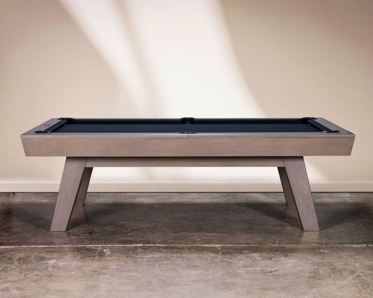 George Pool Table & Shuffleboard in Glazed Pearl | Doc & Holliday Billiards