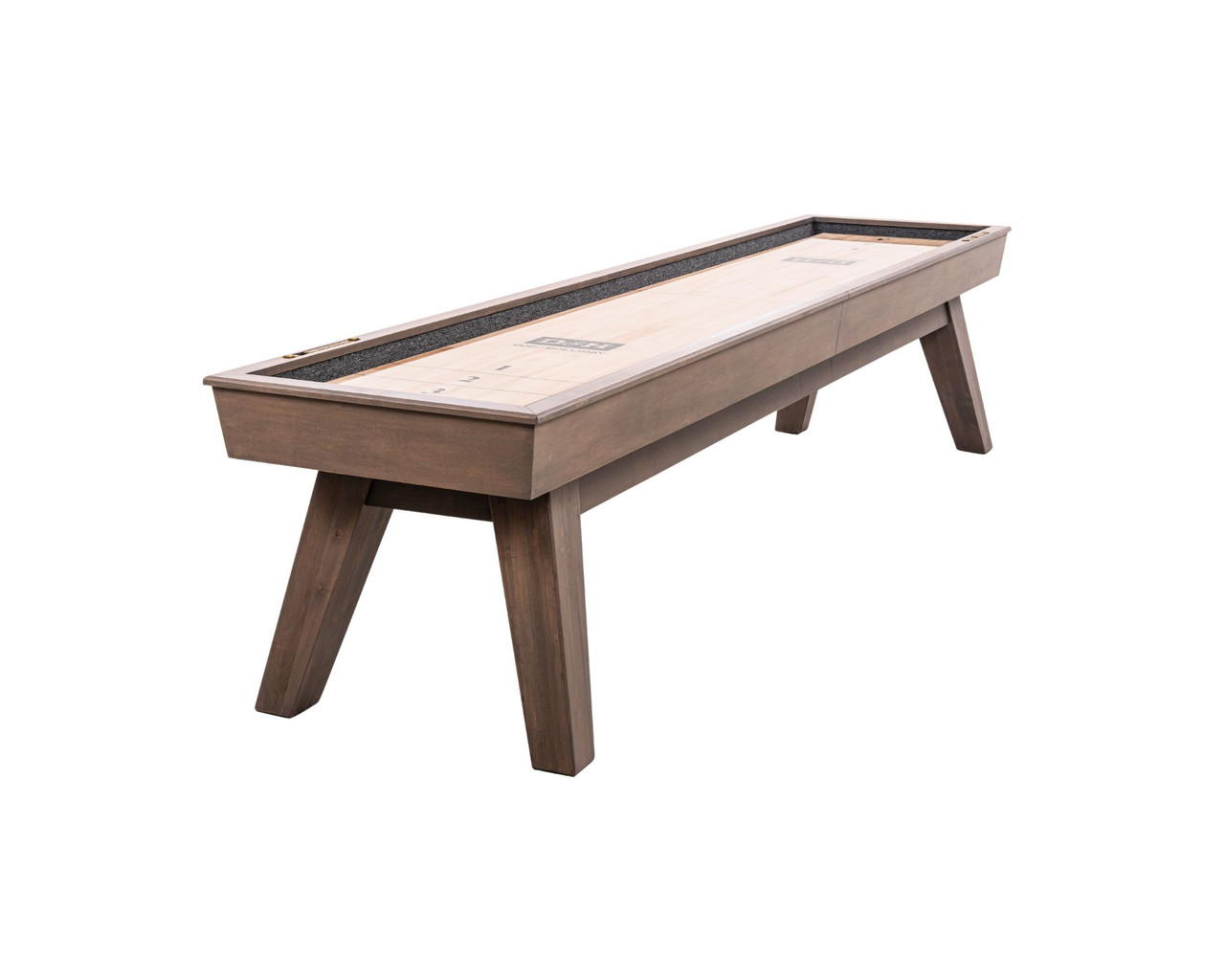 George Pool Table & Shuffleboard in Glazed Pearl | Doc & Holliday Billiards