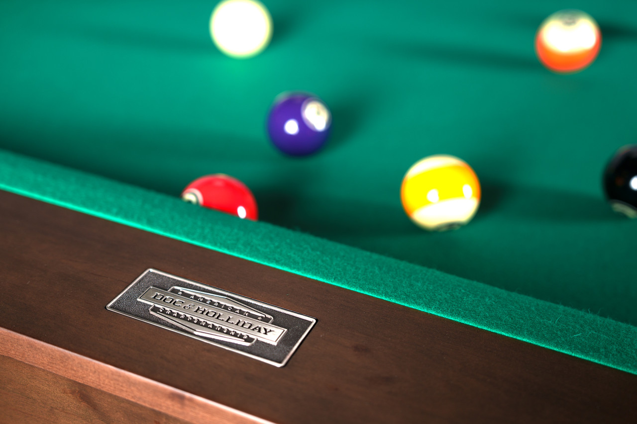 Paula Parsons Pool Table in Antique Coffee | Doc & Holliday Billiards