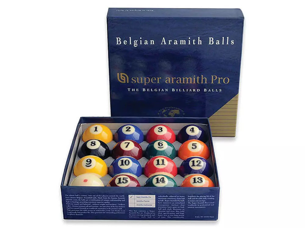 Super Aramith Pro Billiard Ball Set | Sawyer Twain