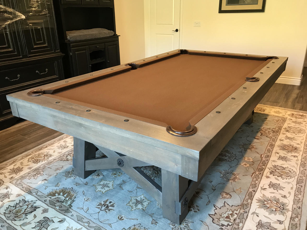 Powell 8' Pool Table w/ Premium Accessories - Sawyer Twain
