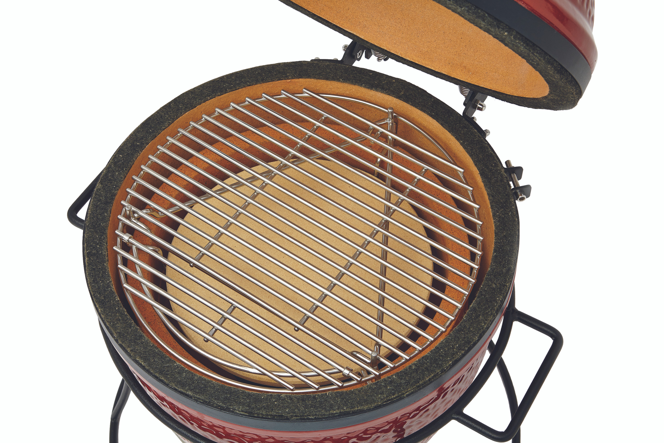 Kamado Joe Joe Jr. with Cast Iron Stand | Kamado Barbecue Grill ...
