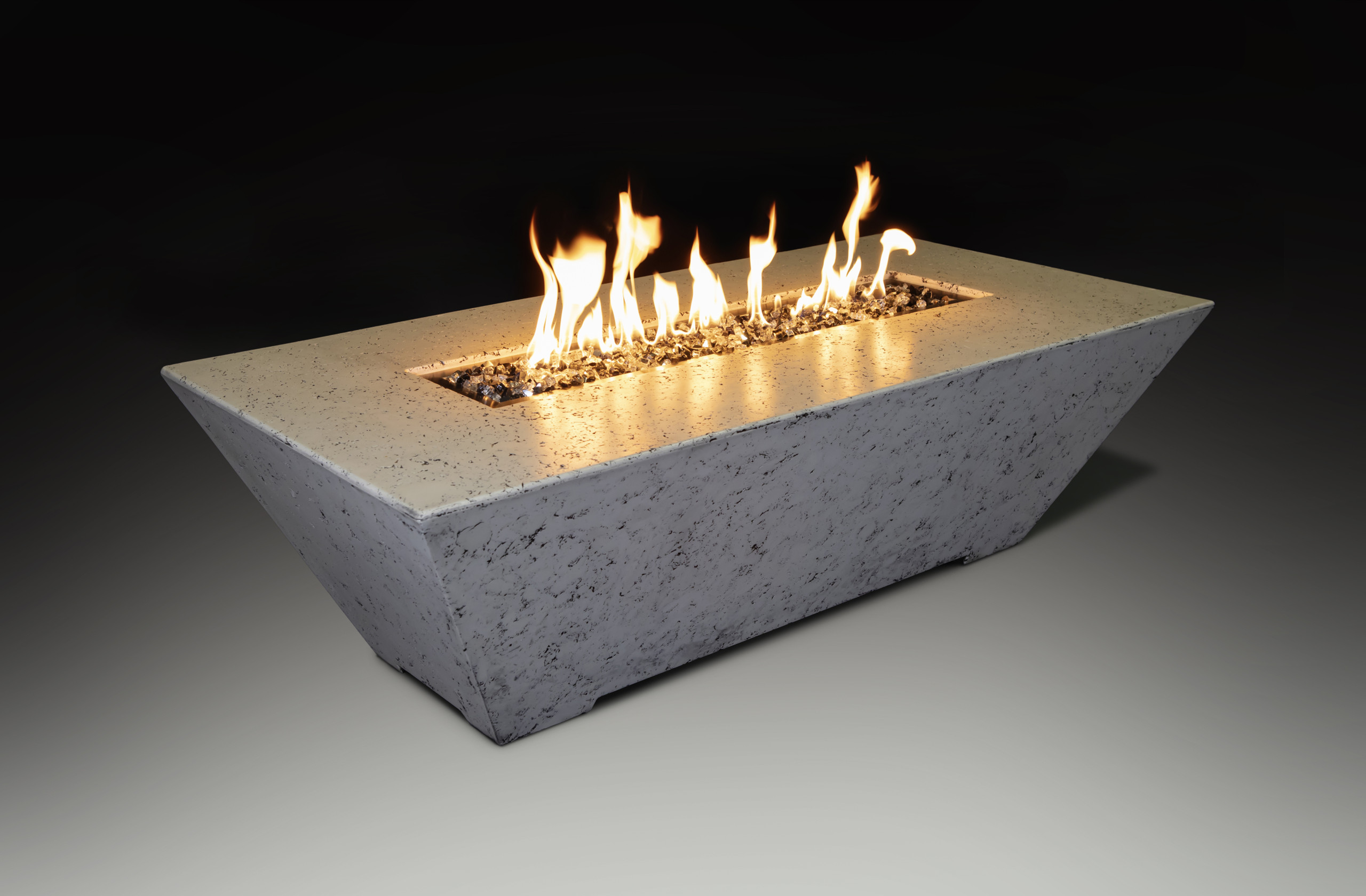 Fire Pit Table | Athena Olympus Rectangle | Sawyer Twain - Sawyer Twain