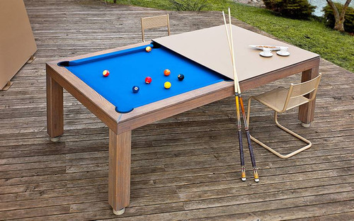 Quixote All Weather Outdoor Pool Table | Free Shipping USA - Sawyer Twain