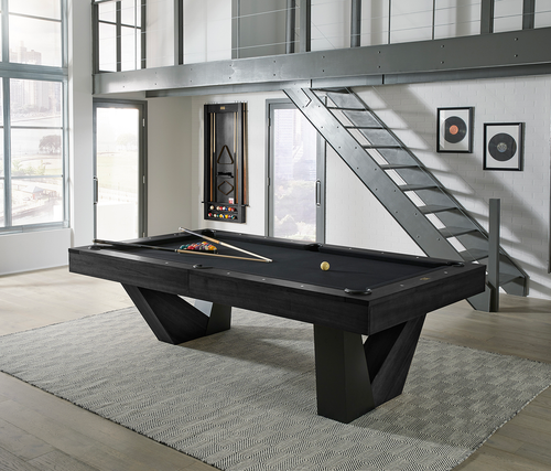 The Annex Pool Table by American Heritage | Black Ash | Sawyer Twain USA
