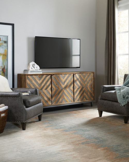 Hooker Furniture Home Entertainment Serramonte 69in Entertainment ...