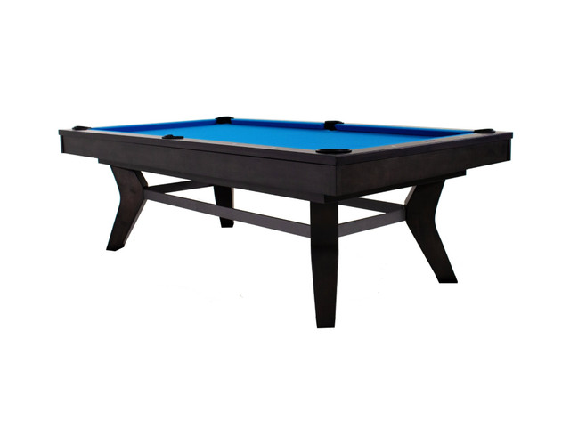 Doc & Holliday Carmel Slate Pool Table – Matte Charcoal Finish | Sawyer ...