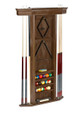 Brunswick Billiards Heritage Wall Cue Rack | Sawyer Twain