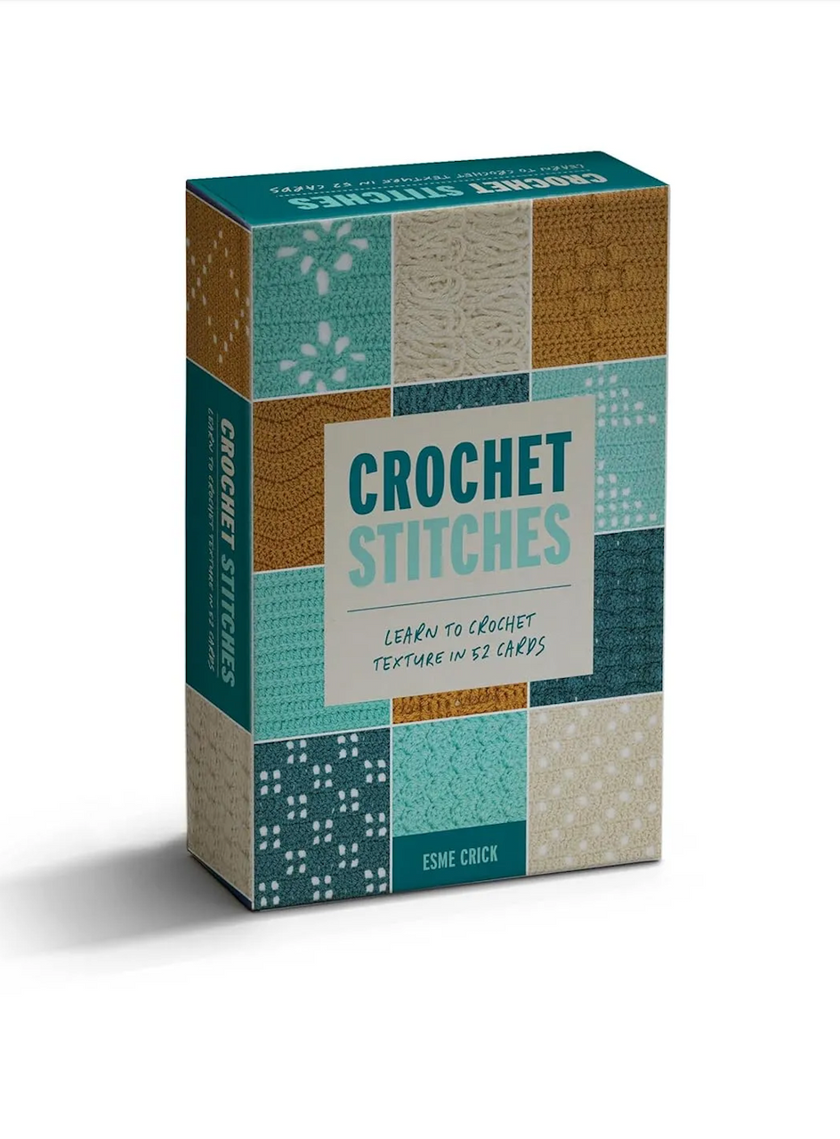 Crochet Stitches Card Deck by Esme Crick - Around the Table Yarns