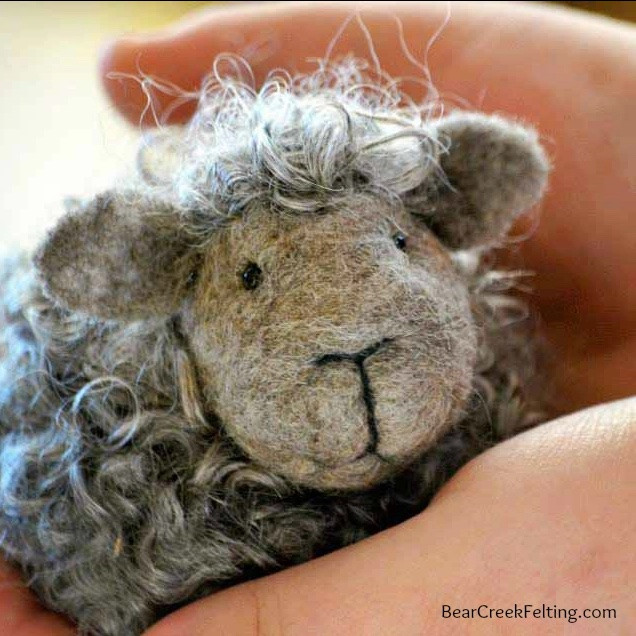 Sheep Needle Felting Kit - Around the Table Yarns