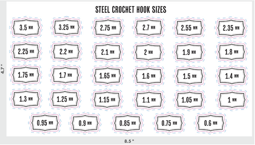 Custom Sticker Sheets - Around the Table Yarns