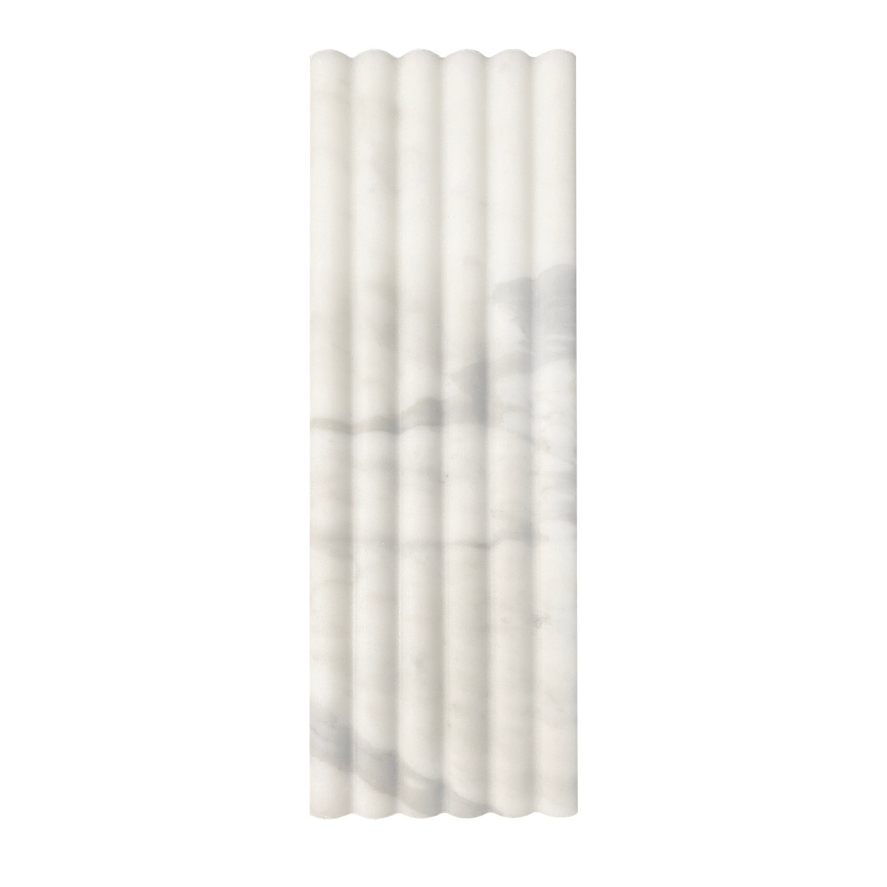 Flute Calacatta Marble 6x24 Tile