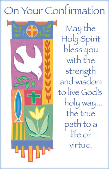 confirmation greeting card six cards six envelopes 89705 - Stockwell ...