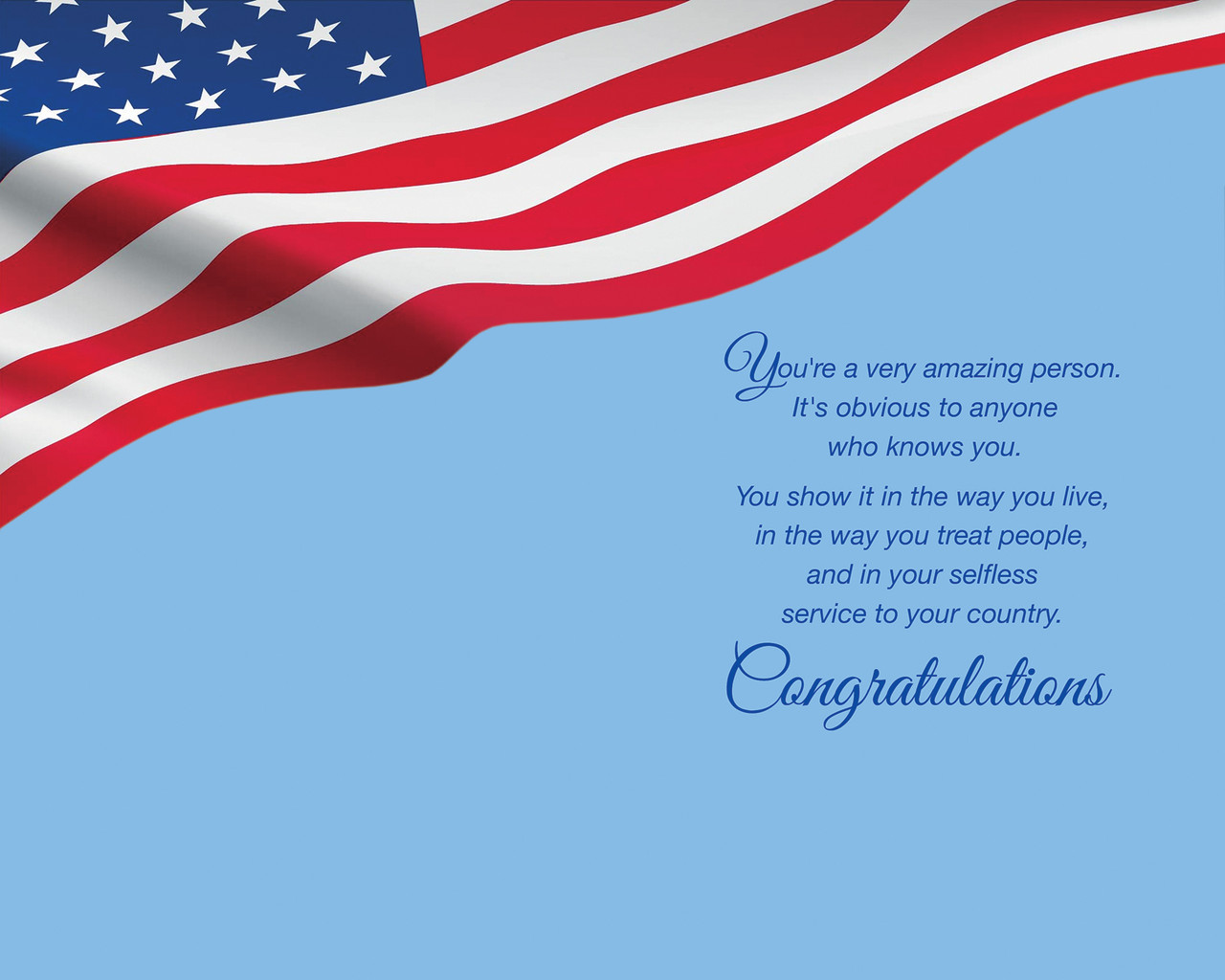 35998 six graduation military greeting cards with six envelopes ...