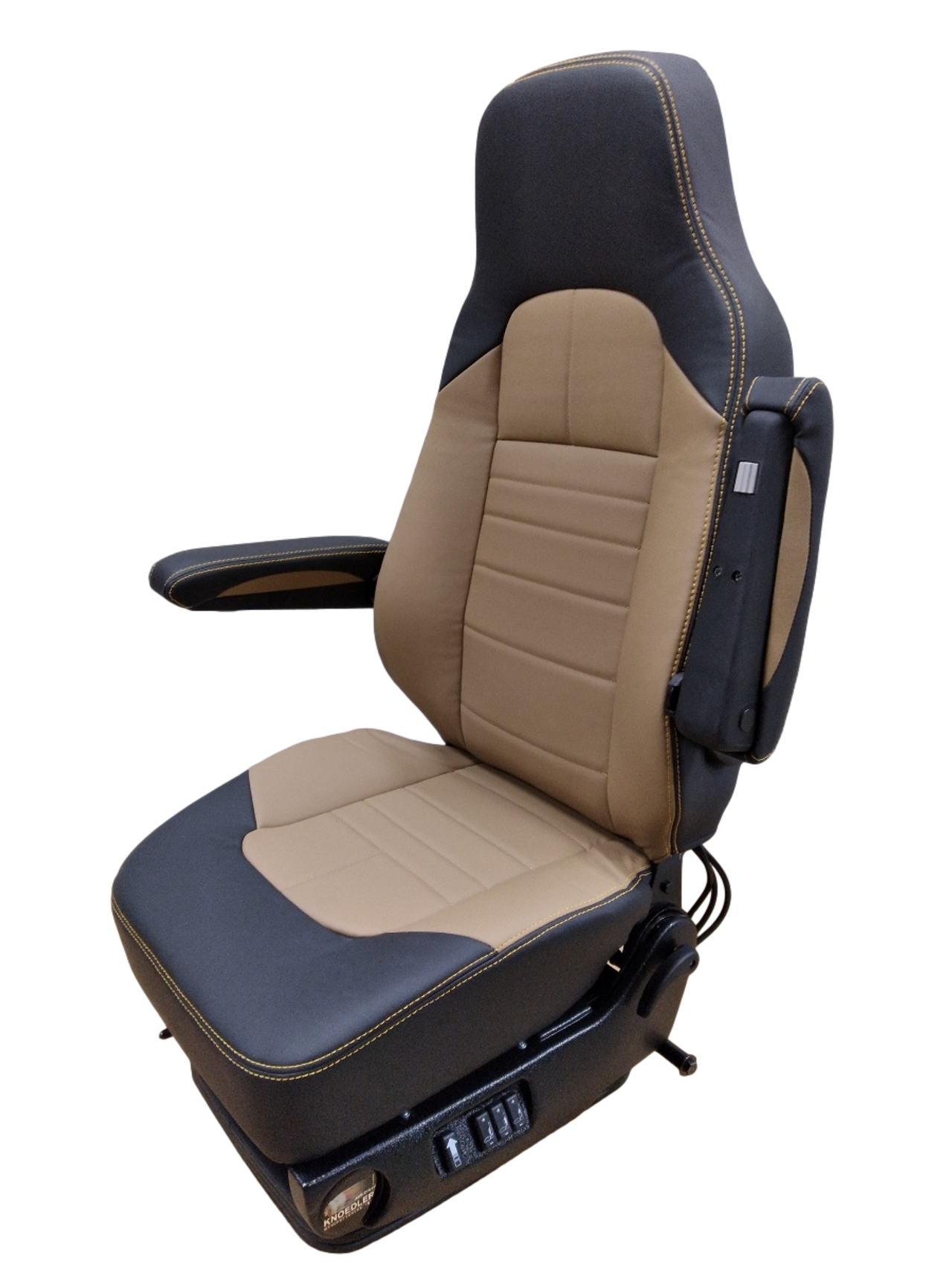 Knoedler Air Chief Memory Foam Probax Heat Mid Back With Headrest Seat