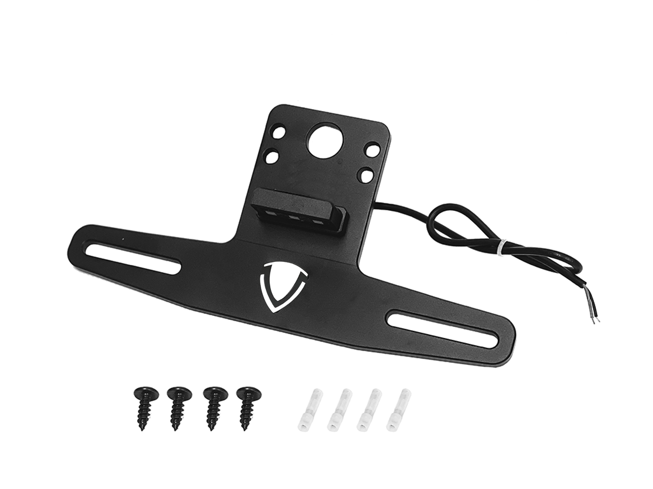UTV Aluminum Lighted License Plate Bracket | UTV HQ