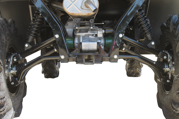 High Lifter Rear Raked Upper & Lower Control Arms Kawasaki Mule Pro ...