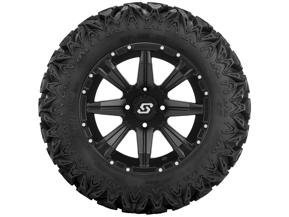 Sedona Sparx Wheel and Rip Saw R-T Tire Kit (28-10-14) | UTV HQ