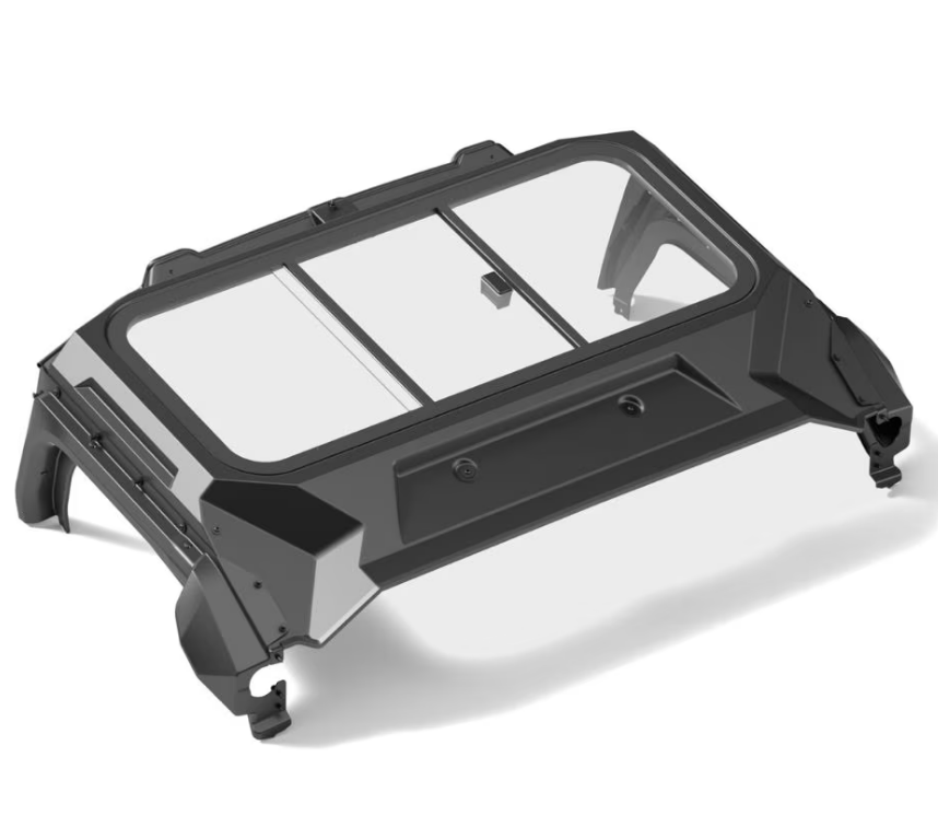 Yamaha Wolverine RMAX 1000 2-Seat Hard Cab Glass Sliding Rear Window ...