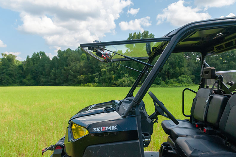 Seizmik Polaris Ranger XP 900-1000 Flip-Up Windshield Scratch Resistant ...