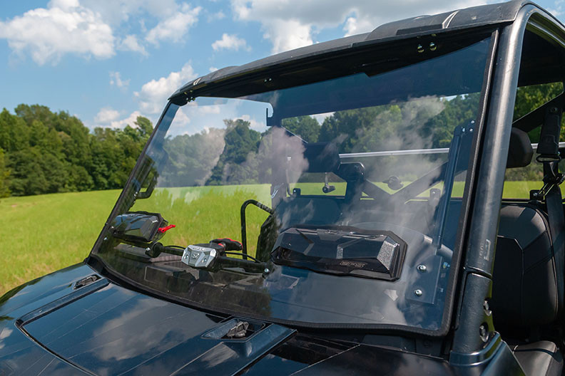 Seizmik Polaris Ranger XP 900-1000 Flip-Up Windshield Scratch Resistant ...