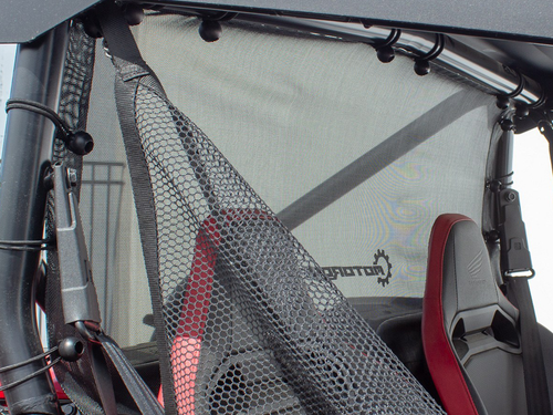 Rear Window – Honda Talon – 2 Door – Black | UTV HQ