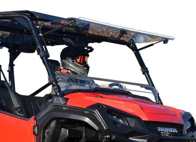 Honda Pioneer 1000/1000-5 Scratch Resistant Fold Down Windshield | UTV ...