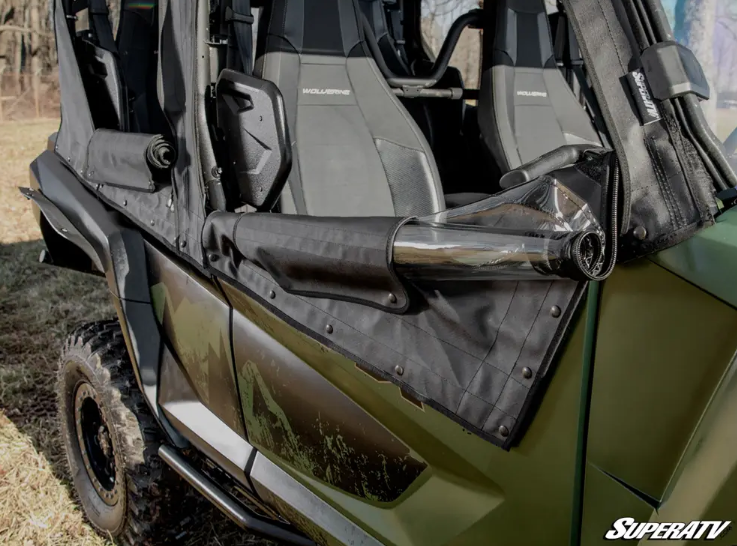 Yamaha RMAX 1000 4-Seat Soft Cab Enclosure Upper Doors | UTV Direct
