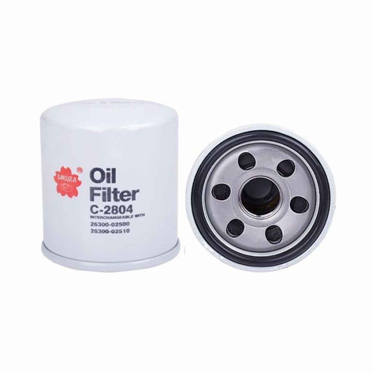Sakura Oil Filter C-2804 - Western Filters