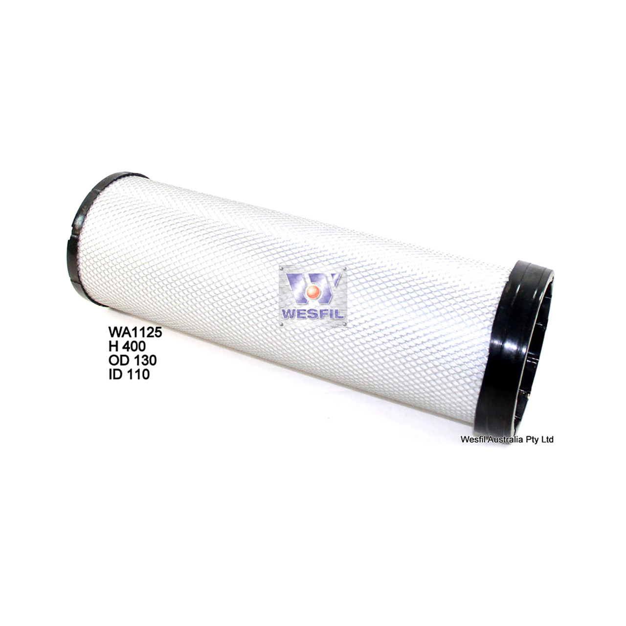 WA1125 Wesfil Air Filter for Mitsubishi (Cross Ref: HDA5978) Inner ...