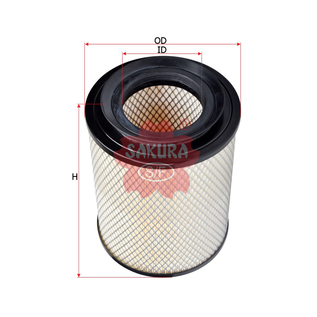 Sakura Air Filter FA-1067 Cross Ref: ME017242 - Western Filters