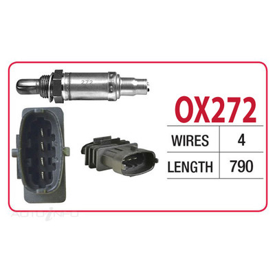 Oxygen Sensor OX242 for Holden Barina TK 1.6L F16D3 I4 16V DOHC (2009-2011)