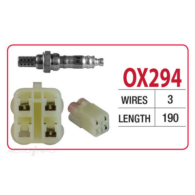 Oxygen Sensor OX294 for Subaru Impreza WRX GC G10 2.0L EJ20G F4 (1993-1996)
