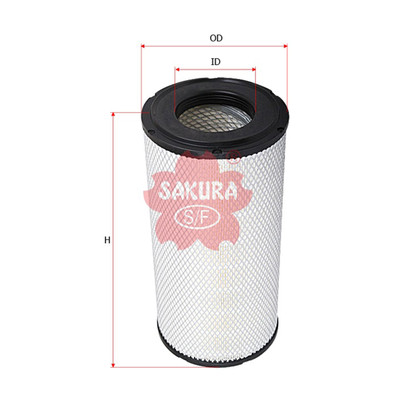 Sakura Outer Air Filter FA-8577 Cross Ref: 26510353 - Western Filters
